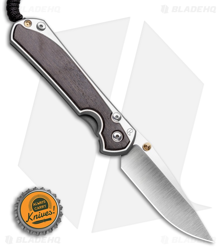 Chris Reeve Left-Hand Large Sebenza 31 Knife | Bog Oak + Ti
