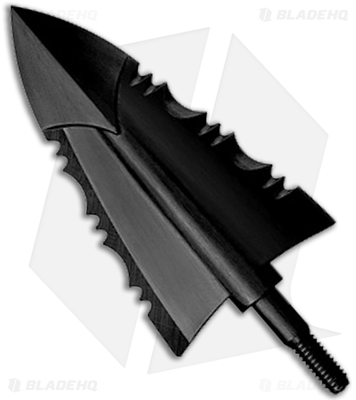 Cold Steel Cheap Shot Broadhead Arrowhead Black Polymer (100 Grain ...