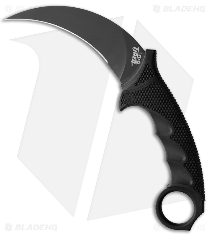 Cold Steel Karambit Steel Tiger Black (Black) - Blade HQ