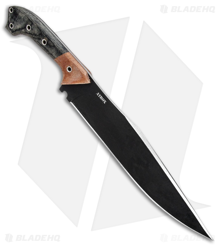 Condor Atrox Knife | Survival Fixed Blade | Black Micarta