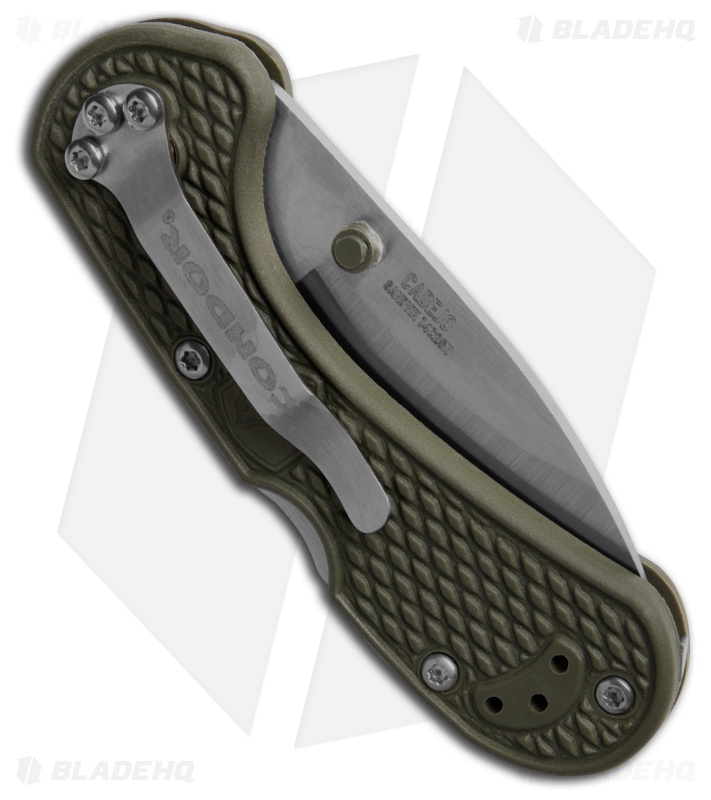 Condor Cadejo Folding Knife Army Green Zytel (Polished)