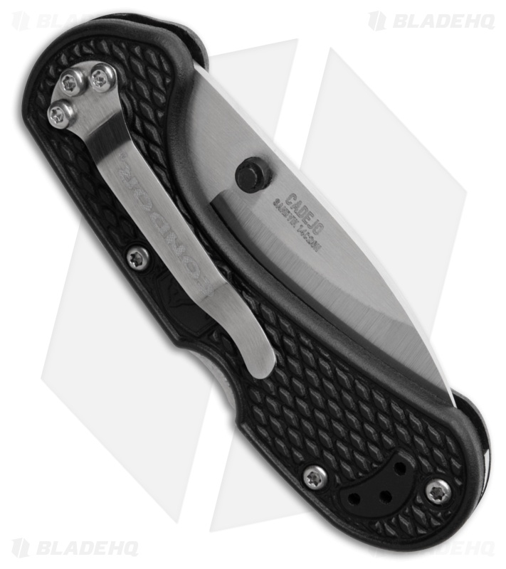 Condor Cadejo Folding Knife Black Tan Zytel (Polished)