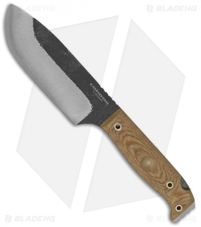 Condor Selknam Knife Fixed Blade Tan Micarta (5.4" Condor Classic ...