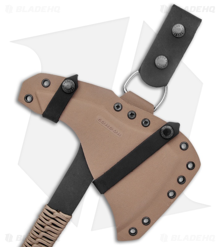 Condor Sentinel Axe Desert Tan Paracord - Blade HQ