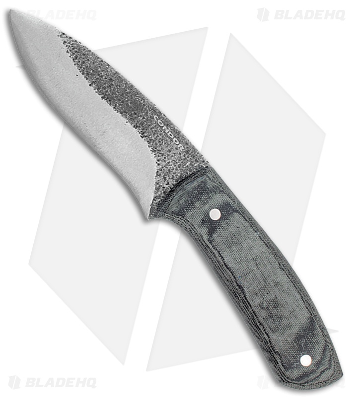 Condor Talon Fixed Blade Knife Gray Micarta (4.625" Black) CTK80445HC ...