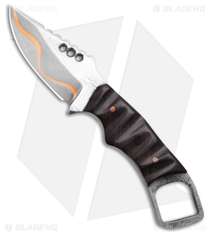 Crimson Knives RPM Iron Wolf | Sunset 2 Damascus