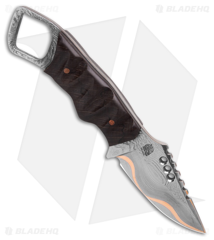 Crimson Knives RPM Iron Wolf | Sunset 2 Damascus