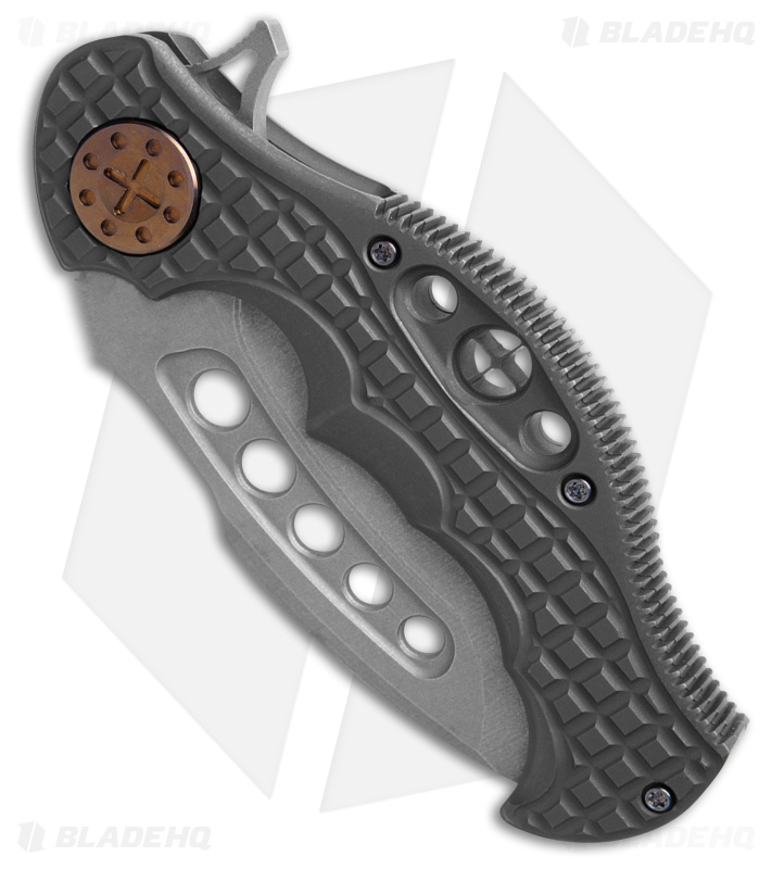 Curtiss Knives BMF Knife Dusk Oil Frag Ti BB - Blade HQ