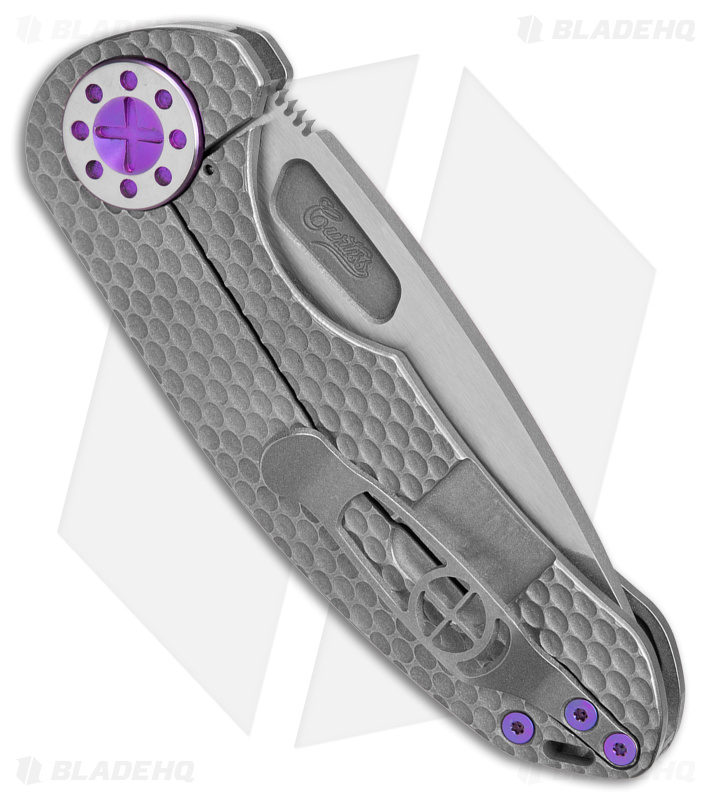 Curtiss Knives F3 Medium SPNF Purple (Two Tone) - Blade HQ