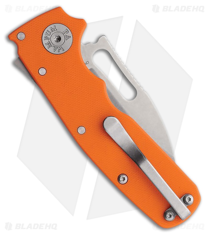 Demko Shark Cub Slicer Knife Orange G-10 SW 20CV