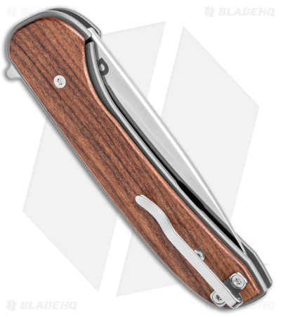 DROP + Ferrum Forge Gent Frame Lock Knife | Rosewood - Blade HQ