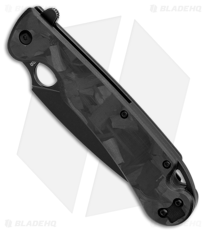 Daggerr Knives Arrow Knife Black CF (4" Black D2) - Blade HQ