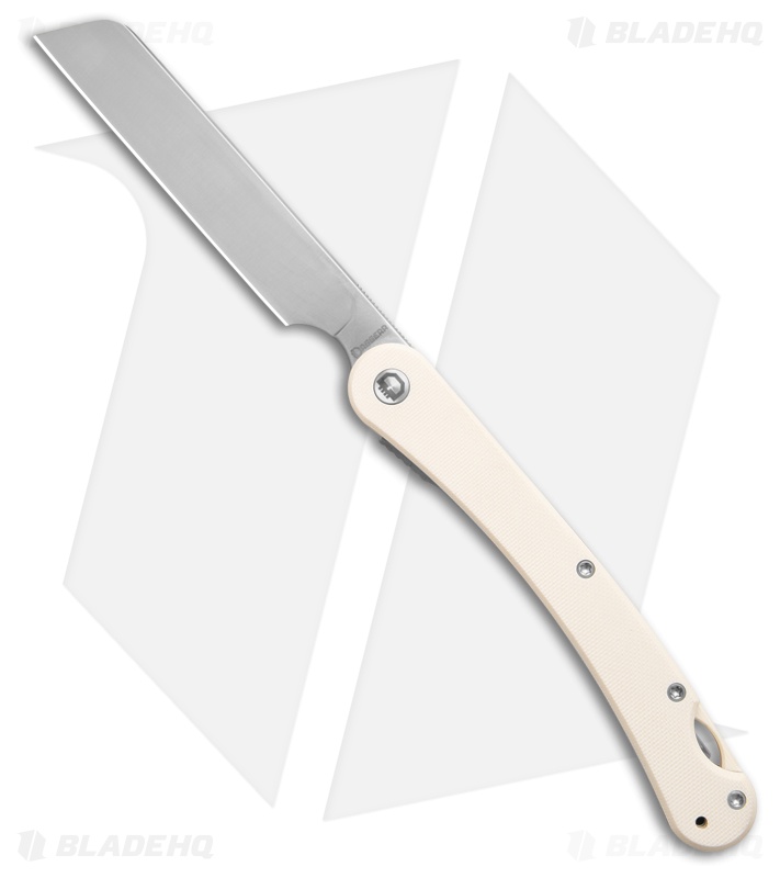 Daggerr Knives Boris Britva Cleaver Knife White G-10 Satin