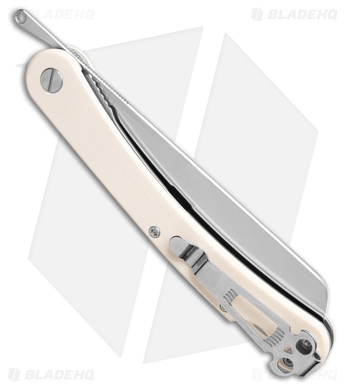 Daggerr Knives Boris Britva Cleaver Knife White G-10 Satin