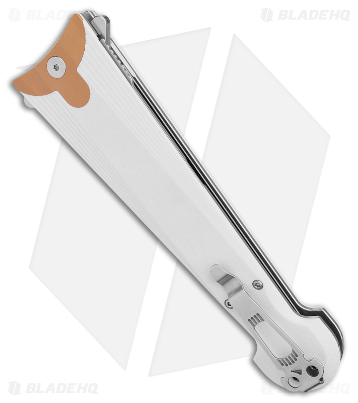 Daggerr Knives Cinquedea Liner Lock Knife Satin D2 -Blade HQ