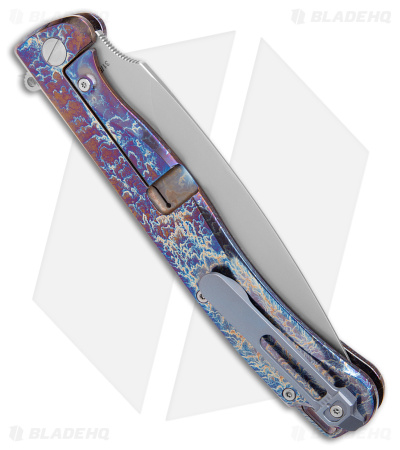 Daggerr Knives Vendetta Liner Lock Knife Timascus - Blade HQ