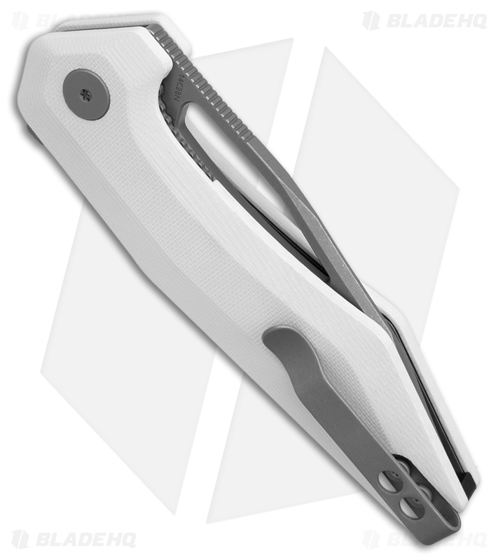 Damned Designs Brahma Knife White G-10 (3.6" SW) - Blade HQ