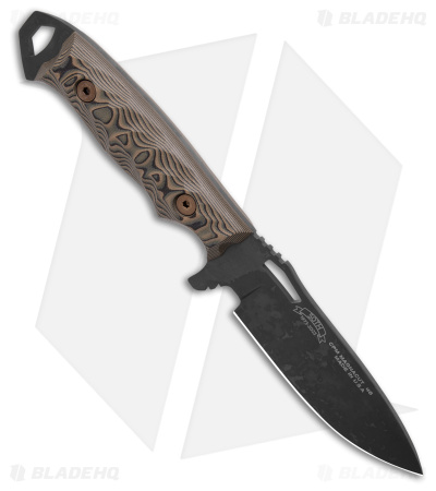 Dawson Knives Nomad Fixed Ultrex Camo G-10 Black - Blade HQ