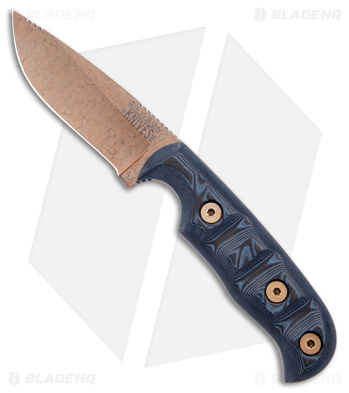 Dawson Deep Notch Skinner Blue/Black (MagnaCut) - Blade HQ