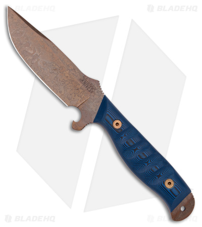 Dawson Pathfinder Knife Blue/Black (4" MagnaCut ) - Blade HQ