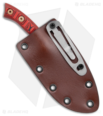 Dawson Knives Snakebite Fixed Blade Red/Black G-10 (3" AZ Copper ...