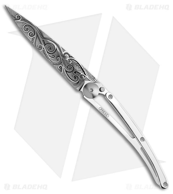 Deejo 27g Pacific Ultra-Light Knife Gold - Blade HQ