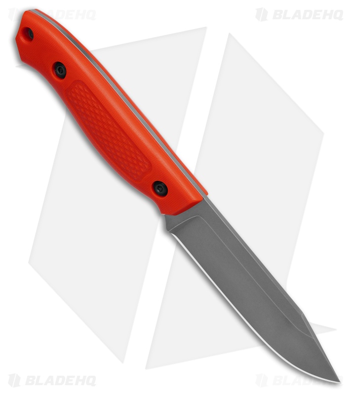 Dogwood Custom Knives Echo-3 Orange G-10 Cross Check (SW)