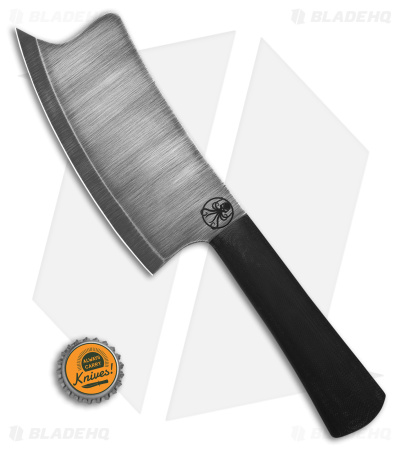 Drifter Blades Kodiak Cleaver Knife Black G-10 Acid Wash/SW