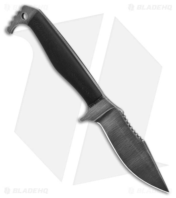Drifter Blades Pathfinder Fixed Blade Black G10 - Blade HQ