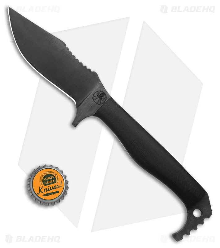 Drifter Blades Pathfinder Fixed Blade Knife Black - Blade HQ
