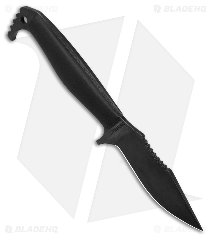 Drifter Blades Pathfinder Fixed Blade Knife Black - Blade HQ