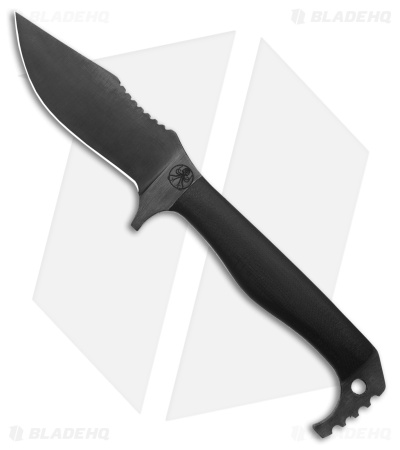 Drifter Blades Pathfinder Fixed Blade Knife Black - Blade HQ