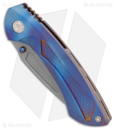 EOS Dorado | Fade Ano Ti Frame Lock Knife | Bead Blast