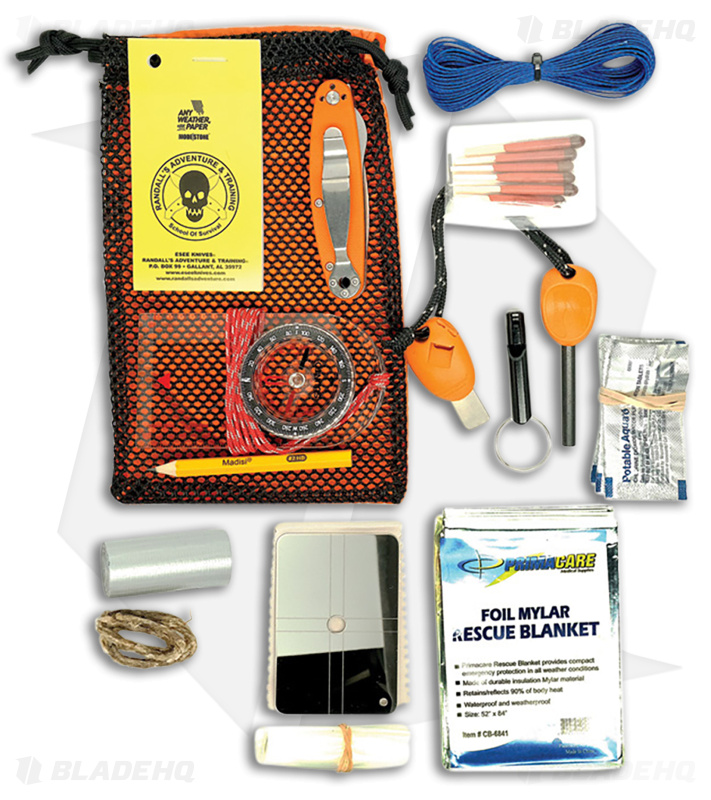 ESEE Essentials Kit Orange (14 Items) - Blade HQ