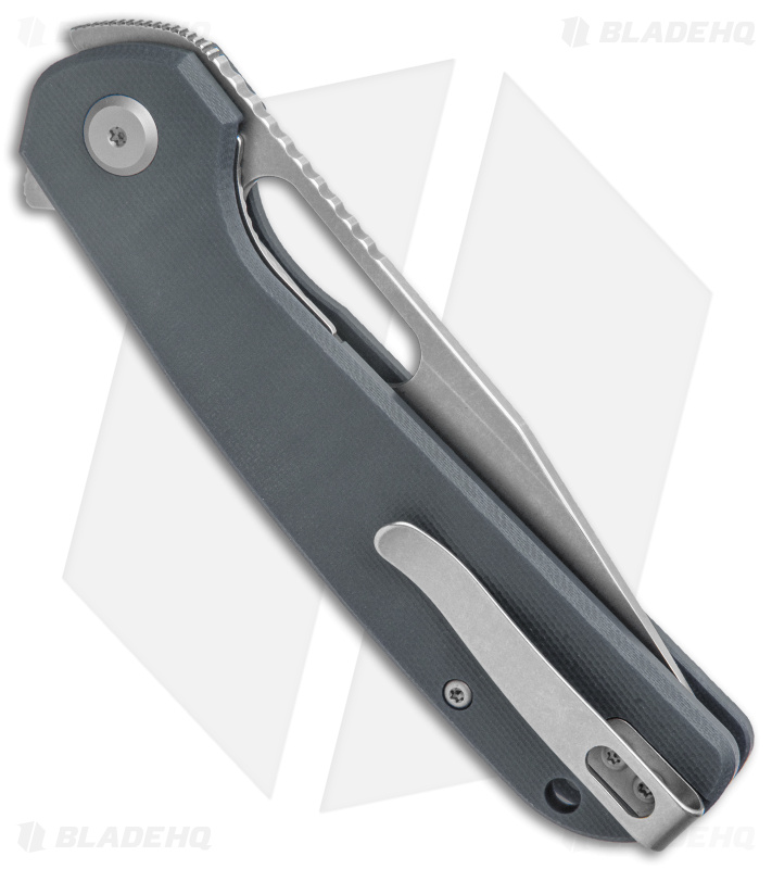 Liong Mah Eutektik Trinity Liner Lock Knife Grey - Blade HQ