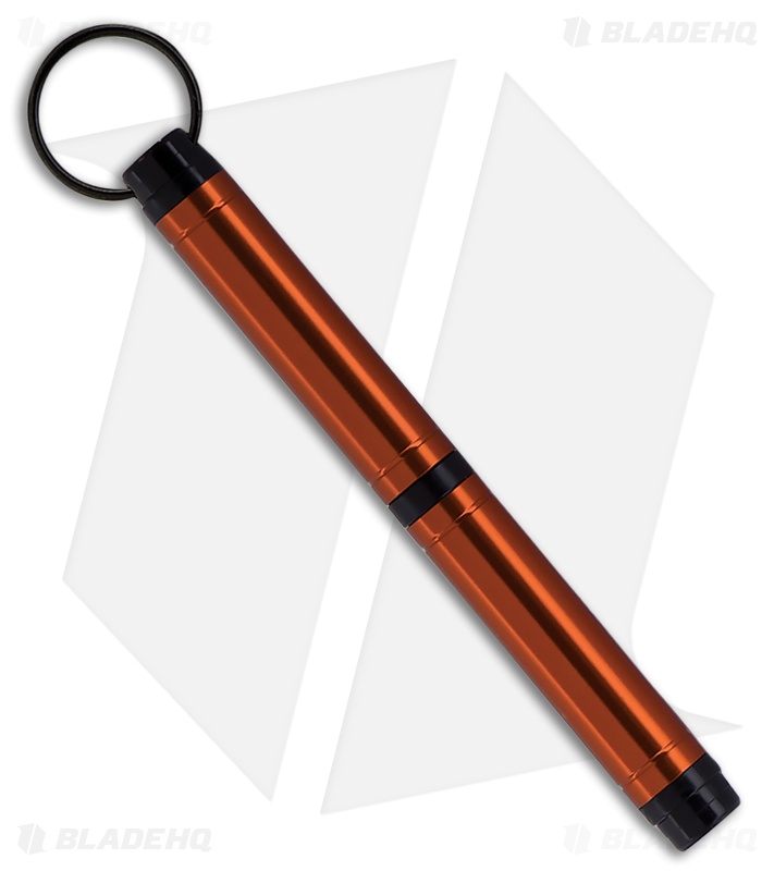 Fisher Space Pen Orange Aluminum Backpacker Pen
