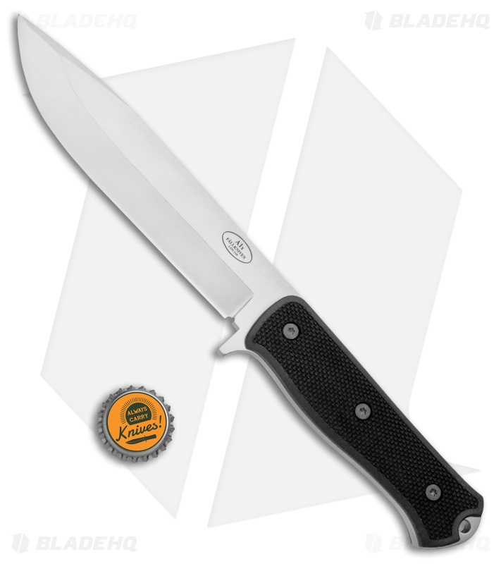 Fallkniven A1X Fixed Blade Knife Thermorun Satin - Blade HQ