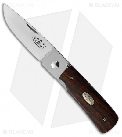 Fallkniven R1 Folder Knife Ironwood Satin