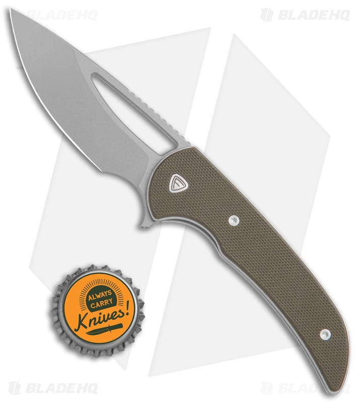 Ferrum Forge Knife Works Mini Archbishop Knife Nitro-V Tan G-10 (2.8 ...