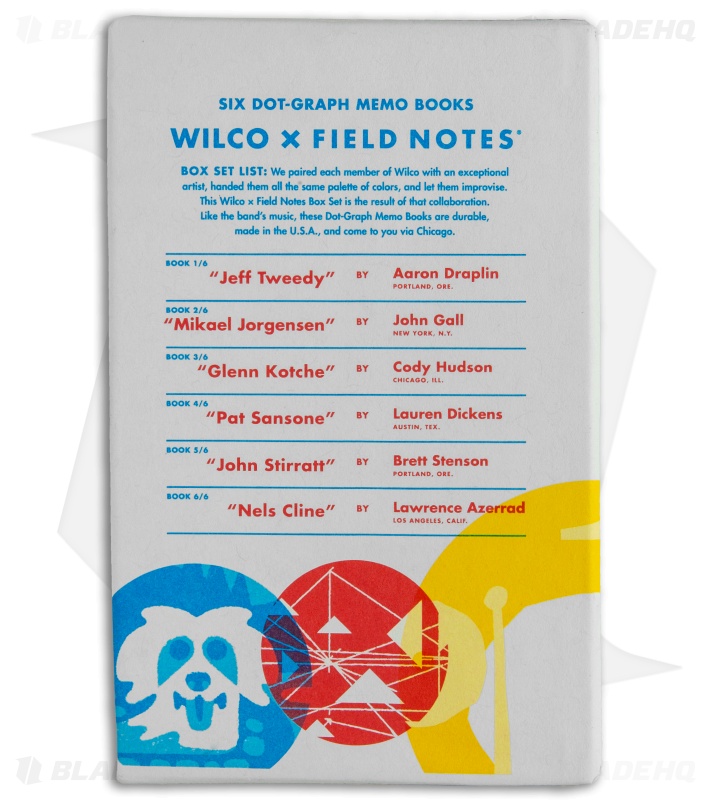 Field Notes Wilco x Field Notes Box Set FNxW01 - Blade HQ