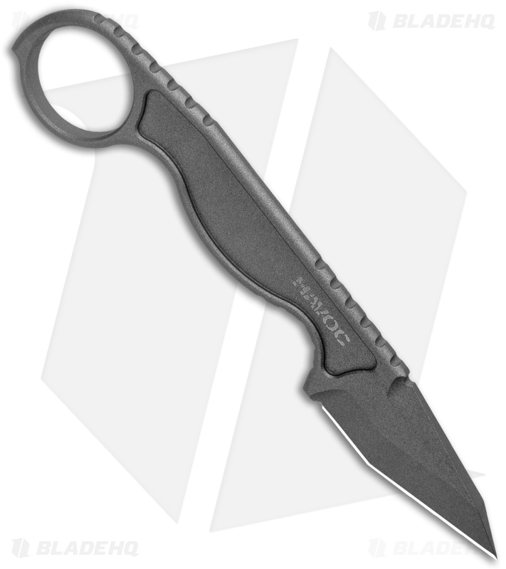 Flagrant Beard Havoc Neck Knife Tungsten Gray - Blade HQ