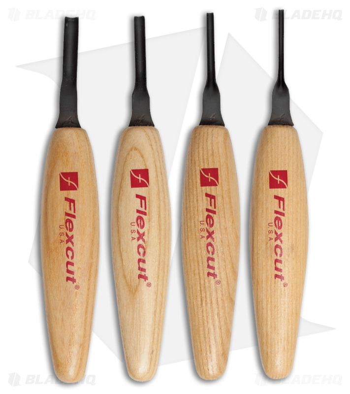 Flexcut MT400 Shallow U-Gouge Micro Tool Set - Blade HQ