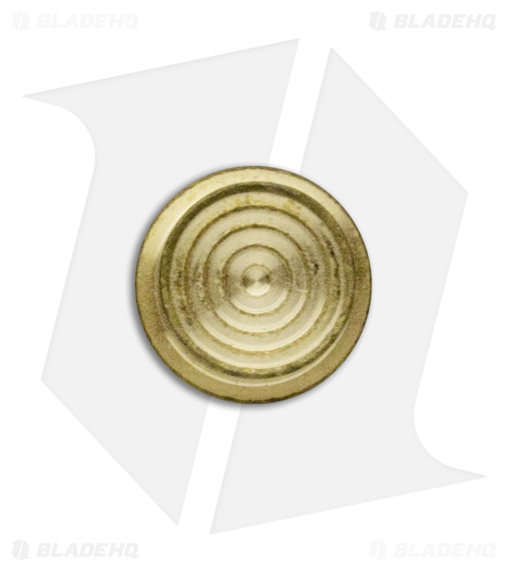 Flytanium Brass Stepped Stopper for Spyderco Paramilitary 2 and Para 3 ...