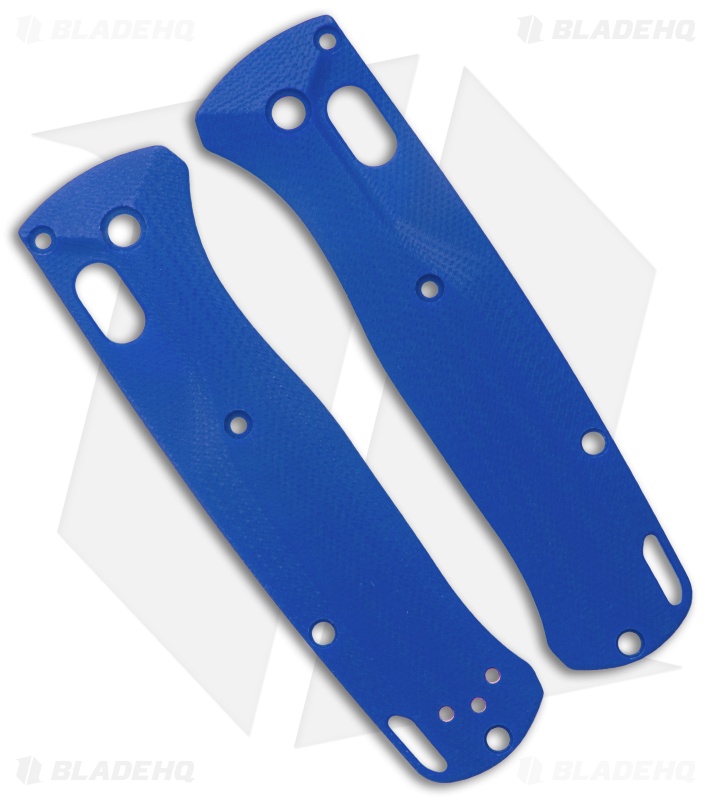 Flytanium Custom Crossfade G-10 Scales for Benchmade Bugout - Blue ...