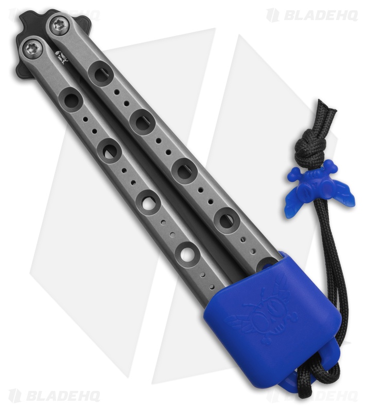 Flytanium Fly One Butterfly Ti Drop Point Black SW S35VN