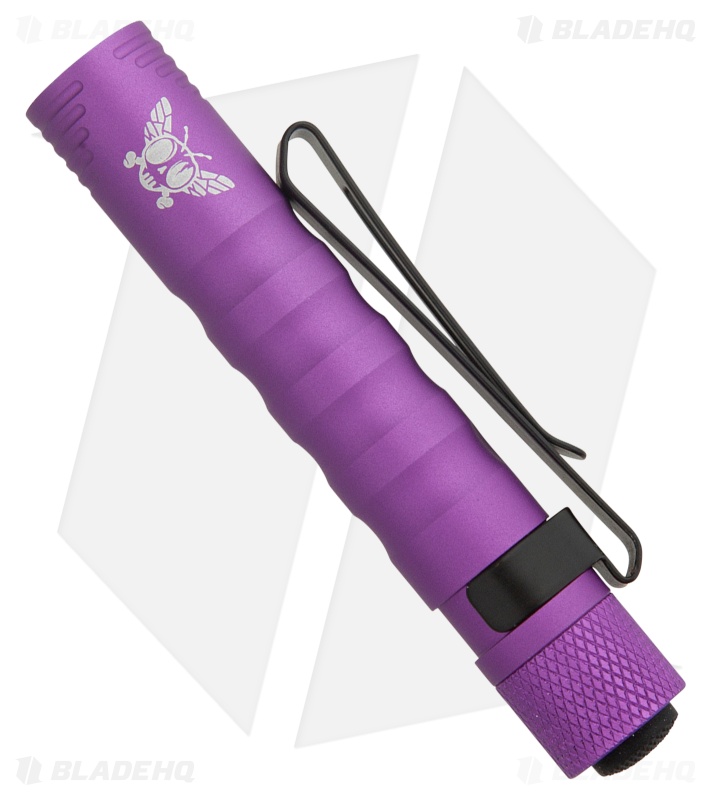Flytanium Small Lightning Bug Flashlight Nebula Purple