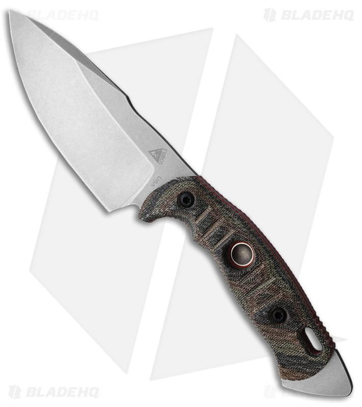 Fobos Knives Alaris 3V Knife Camo Mic (5" SW) - Blade HQ