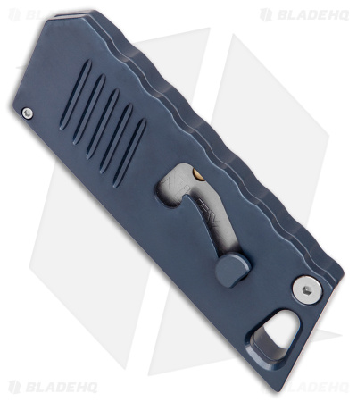 Focus Works Bob The Boxcutter Blue Aluminum - Blade HQ