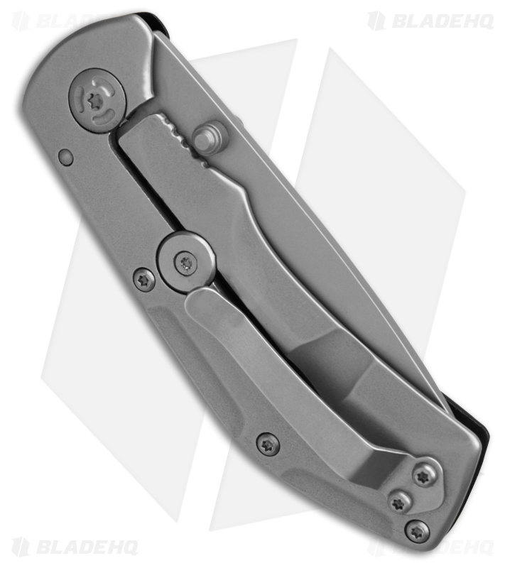 Fox Edge Pop Smoke Knife Black Alum (2.5"Satin) - Blade HQ