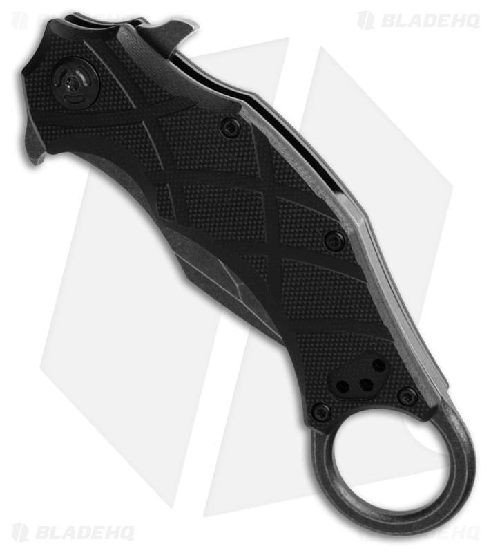 Fox Edge Claw Knife Black G-10 (2.40" Black SW) - Blade HQ